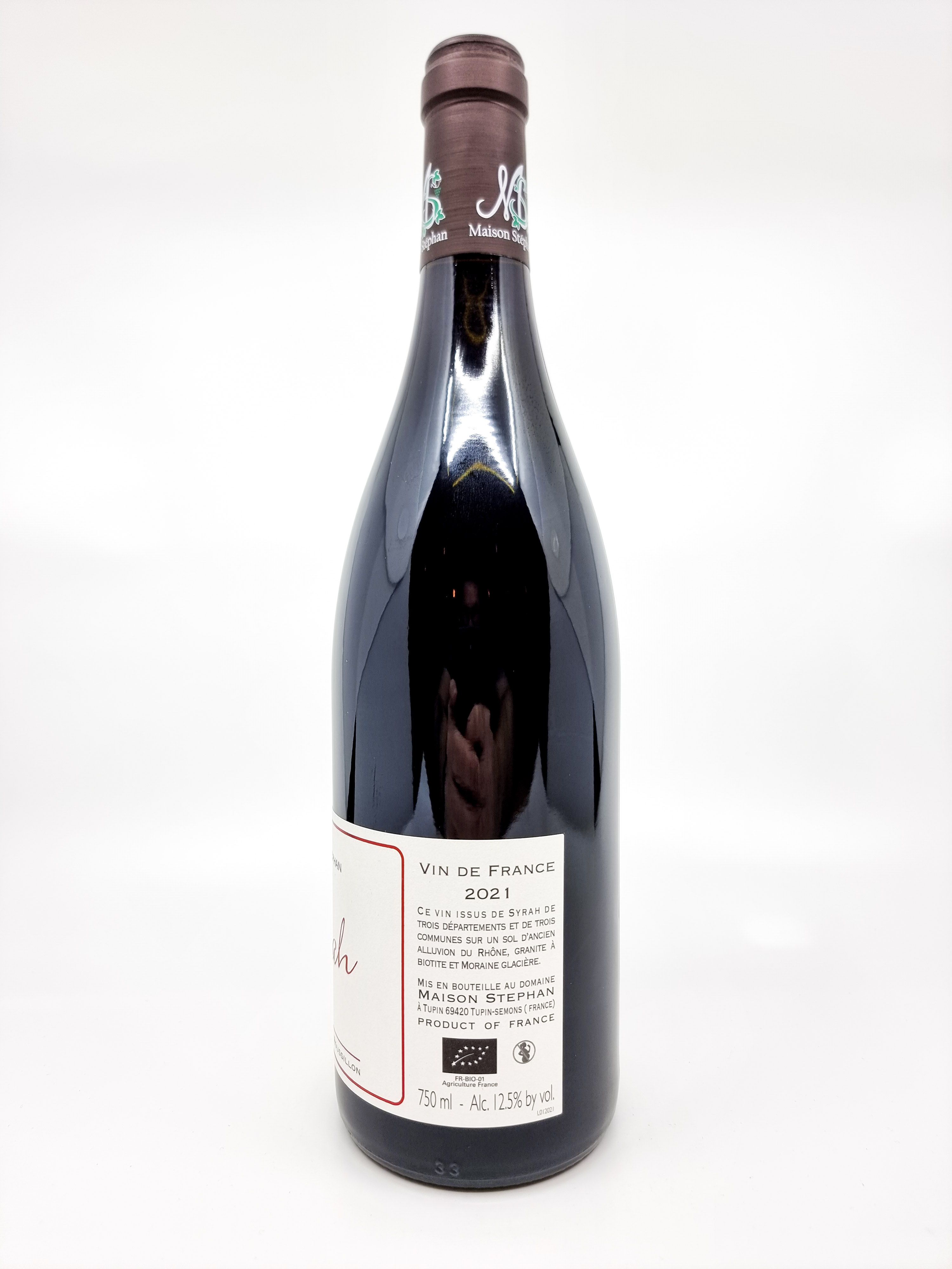 Vin de France - Maison Stephan - Syrah - 2021